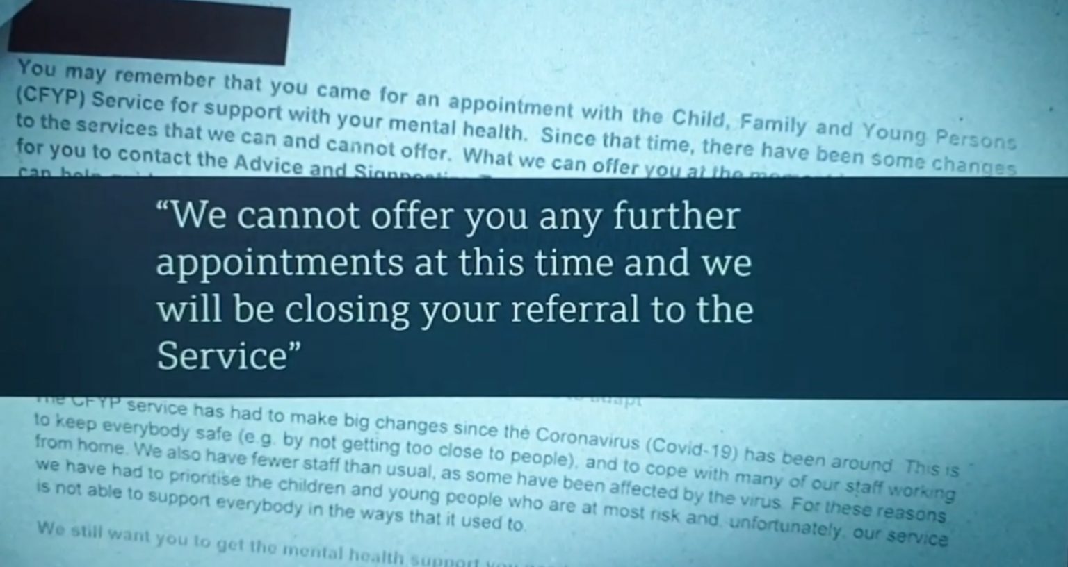 CAMHS Crisis