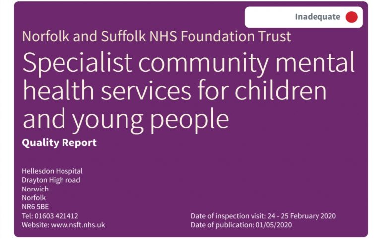 CAMHS Crisis – Norfolk & Suffolk Mental Health Crisis